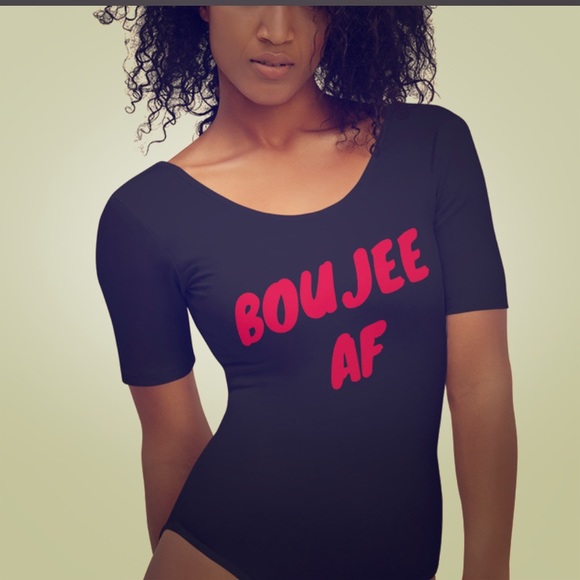 Boujee Girl™️ | Tops | Authentic Boujee Girl Body Suit | Poshmark